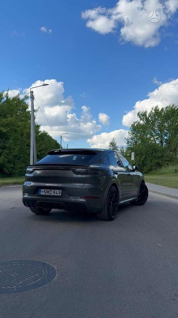 Серый Порше Cayenne Coupe 2020 в Вильнюс, объемом двигателя 4.00 л и пробегом 110 тыс. км за 76000 €, фото 4 на AUTOMOTO.COM.LV
