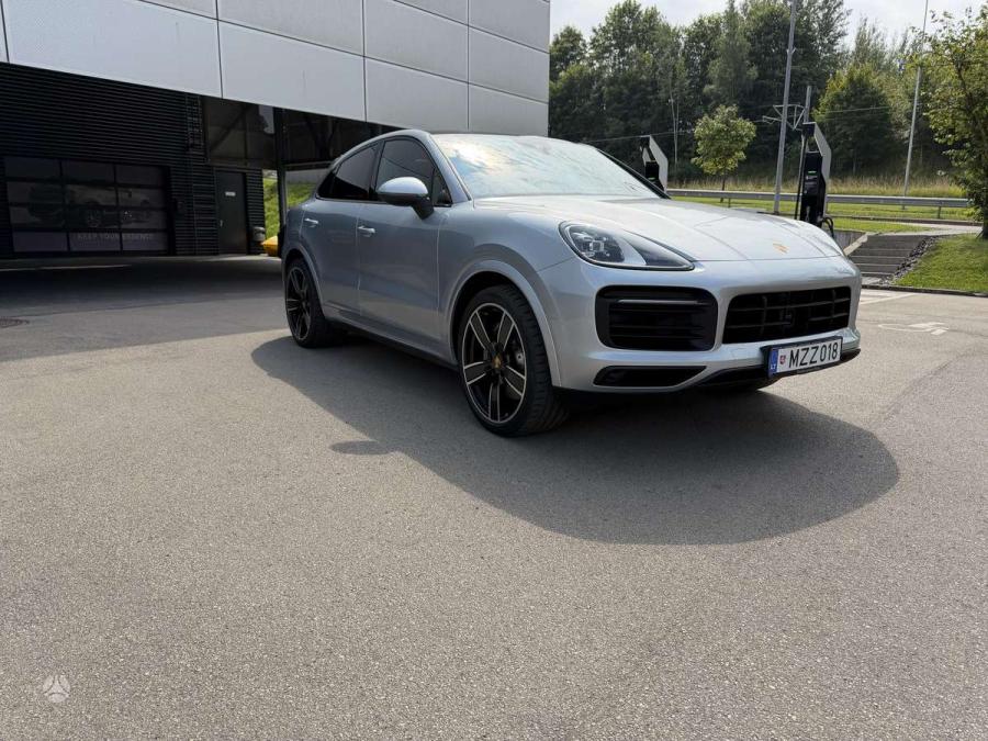 Серый Порше Cayenne Coupe 2020 в Вильнюс, объемом двигателя 2.90 л и пробегом 94 тыс. км за 62000 €, фото 5 на AUTOMOTO.COM.LV