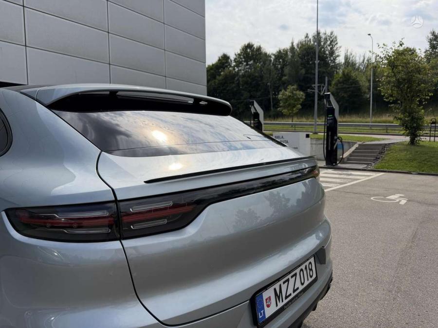 Серый Порше Cayenne Coupe 2020 в Вильнюс, объемом двигателя 2.90 л и пробегом 94 тыс. км за 62000 €, фото 10 на AUTOMOTO.COM.LV