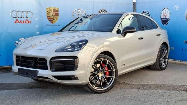 Porsche Cayenne Coupe 2021 Šauļi vietnē Pelēks Porsche Cayenne Coupe 2021 Šauļi, ar dzinēja tilpumu 4.00 L un nobraukumu 112 tūkst. km par 94380 €, foto 1 vietnē AUTOMOTO.COM.LV