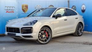 Grey Porsche Cayenne Coupe 2021 in Siauliai, with an engine capacity of 4.00 L and mileage of 112 thousand km for 94380 €, photo 5 on AUTOMOTO.COM.LV