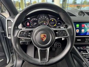 Grey Porsche Cayenne Coupe 2021 in Kaunas, with an engine capacity of 3.00 L and mileage of 79 thousand km for 67900 €, photo 25 on AUTOMOTO.COM.LV