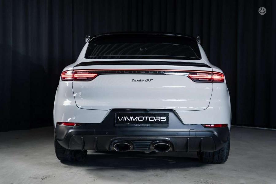 Pelēks Porsche Cayenne Coupe 2022 Viļņa, ar dzinēja tilpumu 4.00 L un nobraukumu 37 tūkst. km par 104000 €, foto 6 vietnē AUTOMOTO.COM.LV