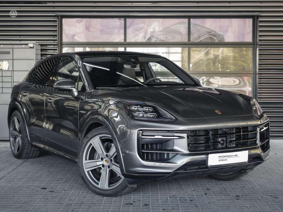 Серый Порше Cayenne Coupe 2023 в Вильнюс, объемом двигателя 3.00 л и пробегом 39 тыс. км за 109911 €, фото 8 на AUTOMOTO.COM.LV