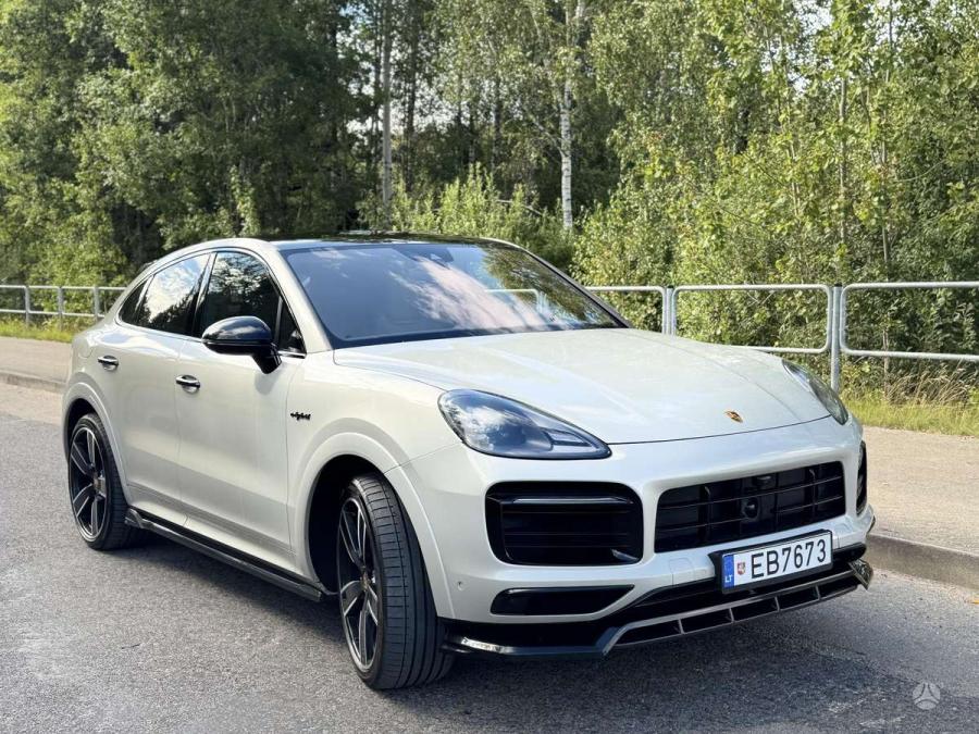 Серый Порше Cayenne Coupe 2023 в Тельшяй, объемом двигателя 3.00 л и пробегом 98 тыс. км за 78000 €, фото 8 на AUTOMOTO.COM.LV