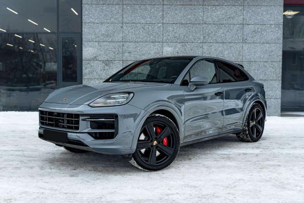 Pelēks Porsche Cayenne Coupe 2024 Klaipėda, ar dzinēja tilpumu 4.00 L un nobraukumu 38 tūkst. km par 119500 €, foto 2 vietnē AUTOMOTO.COM.LV