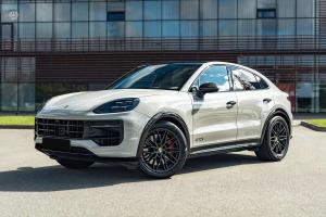 Grey Porsche Cayenne Coupe 2024 in Palanga, with an engine capacity of 4.00 L and mileage of 58 thousand km for 136500 €, photo 1 on AUTOMOTO.COM.LV