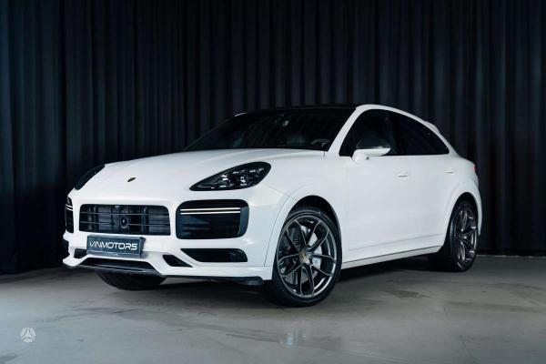 Balts Porsche Cayenne Coupe 2020 Viļņa, ar dzinēja tilpumu 4.00 L un nobraukumu 42 tūkst. km par 85999 €, foto 1 vietnē AUTOMOTO.COM.LV