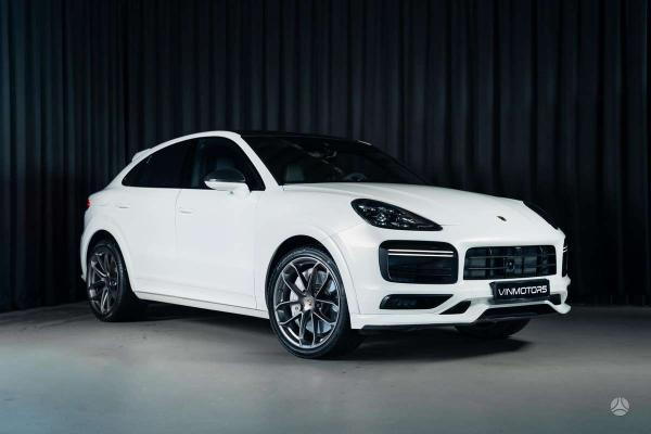 Balts Porsche Cayenne Coupe 2020 Viļņa, ar dzinēja tilpumu 4.00 L un nobraukumu 42 tūkst. km par 85999 €, foto 3 vietnē AUTOMOTO.COM.LV