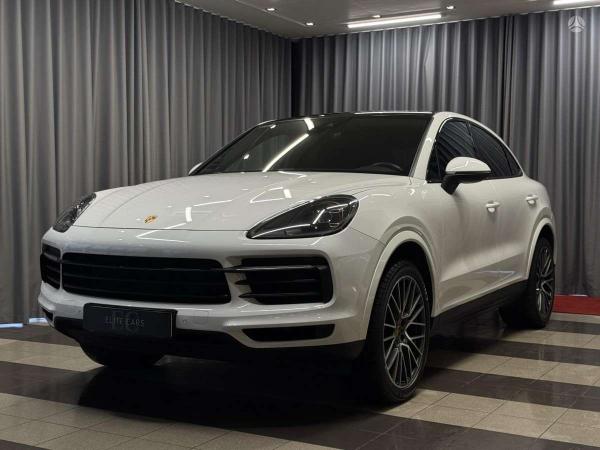 Белый Порше Cayenne Coupe 2020 в Рига, объемом двигателя 3.00 л и пробегом 47 тыс. км за 54990 €, фото 2 на AUTOMOTO.COM.LV