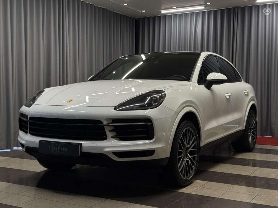 Белый Порше Cayenne Coupe 2020 в Рига, объемом двигателя 3.00 л и пробегом 47 тыс. км за 54990 €, фото 3 на AUTOMOTO.COM.LV