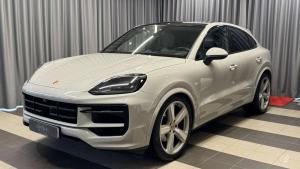 Balts Porsche Cayenne Coupe 2023 Rīga, ar dzinēja tilpumu 3.00 L un nobraukumu 95 tūkst. km par 85990 €, foto  vietnē AUTOMOTO.COM.LV