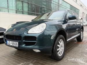 Green Porsche Cayenne 2004 in Riga, with an engine capacity of 3.20 L and mileage of 0 thousand km for 5600 €, photo 3 on AUTOMOTO.COM.LV