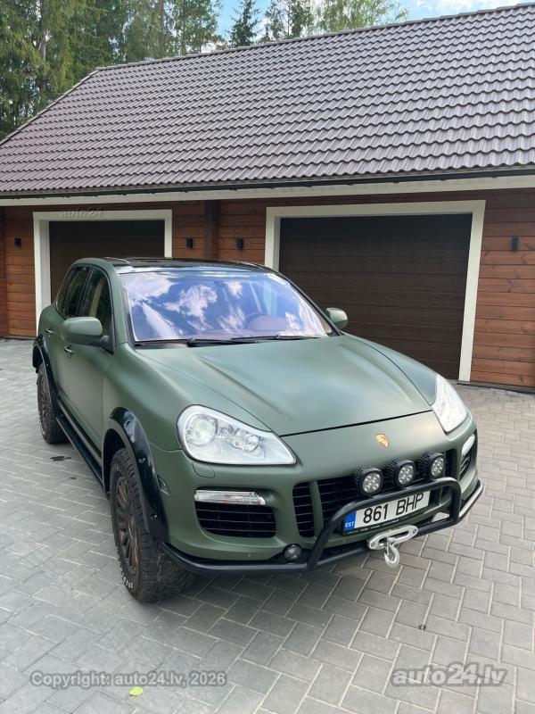Green Porsche Cayenne 2007 in Tallinn, with an engine capacity of 4.80 L and mileage of 0 thousand km for 20000 €, photo 1 on AUTOMOTO.COM.LV