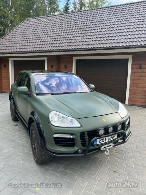 Green Porsche Cayenne 2007 in Tallinn, with an engine capacity of 4.80 L and mileage of 0 thousand km for 20000 €, photo  on AUTOMOTO.COM.LV