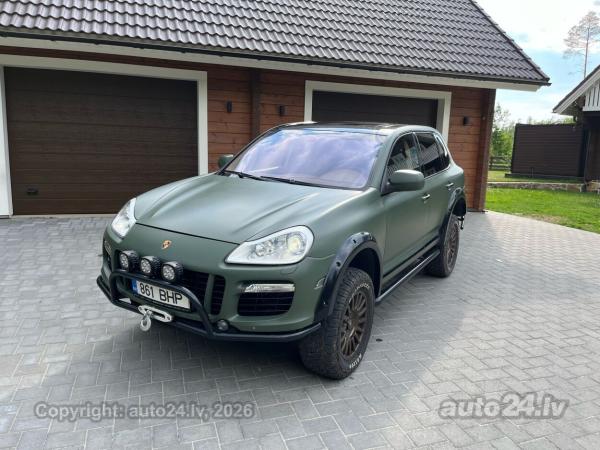 Green Porsche Cayenne 2007 in Tallinn, with an engine capacity of 4.80 L and mileage of 0 thousand km for 20000 €, photo 2 on AUTOMOTO.COM.LV