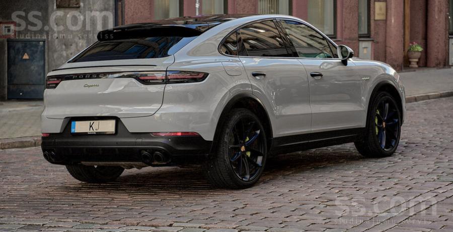 Pelēks Porsche Cayenne 2019 Rīga, ar dzinēja tilpumu 3.00 L un nobraukumu 0 tūkst. km par 55000 €, foto 19 vietnē AUTOMOTO.COM.LV