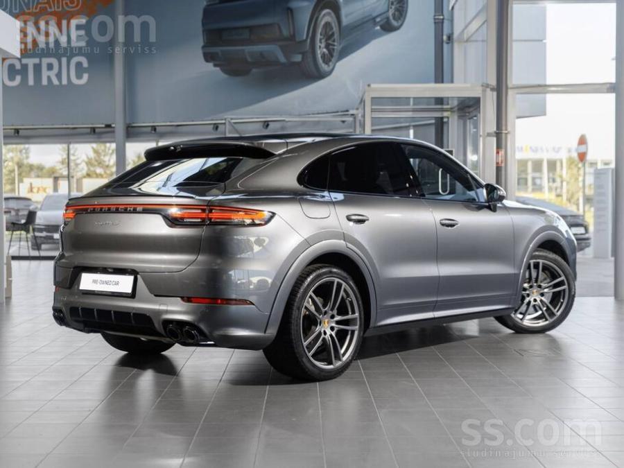 Pelēks Porsche Cayenne 2020 Rīga, ar dzinēja tilpumu 3.00 L un nobraukumu 88 tūkst. km par 59000 €, foto 4 vietnē AUTOMOTO.COM.LV