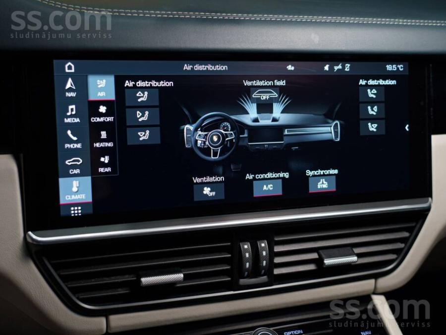 Pelēks Porsche Cayenne 2021 Rīga, ar dzinēja tilpumu 3.00 L un nobraukumu 81 tūkst. km par 72000 €, foto 28 vietnē AUTOMOTO.COM.LV