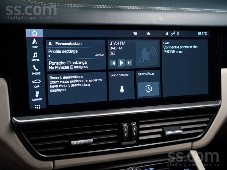 Pelēks Porsche Cayenne 2021 Rīga, ar dzinēja tilpumu 3.00 L un nobraukumu 81 tūkst. km par 72000 €, foto 31 vietnē AUTOMOTO.COM.LV