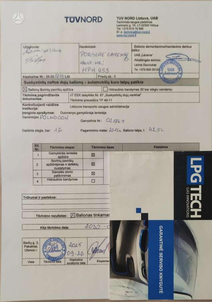Серый Порше Каен 2004 в Утена, объемом двигателя 4.50 л и пробегом 315 тыс. км за 6499 €, фото 24 на AUTOMOTO.COM.LV