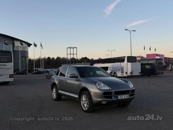 Grey Porsche Cayenne 2005 in Tallinn, with an engine capacity of 4.50 L and mileage of 287 thousand km for 9500 €, photo 1 on AUTOMOTO.COM.LV