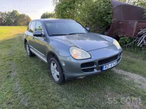 Pelēks Porsche Cayenne 2006 Liepāja, ar dzinēja tilpumu 3.20 L un nobraukumu 360 tūkst. km par 3500 €, foto  vietnē AUTOMOTO.COM.LV