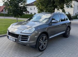 Grey Porsche Cayenne 2008 in Telschi, with an engine capacity of 3.60 L and mileage of 270 thousand km for 9300 €, photo  on AUTOMOTO.COM.LV