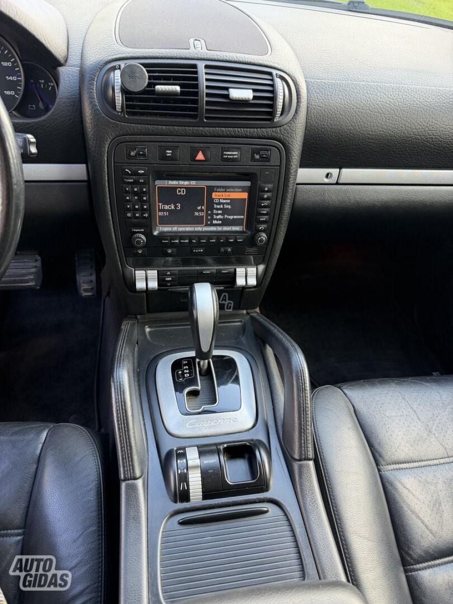 Grey Porsche Cayenne 2008 in Telschi, with an engine capacity of 3.60 L and mileage of 270 thousand km for 9300 €, photo 21 on AUTOMOTO.COM.LV