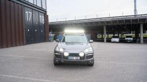 Pelēks Porsche Cayenne 2008 Kauņa, ar dzinēja tilpumu 4.81 L un nobraukumu 167 tūkst. km par 14000 €, foto 8 vietnē AUTOMOTO.COM.LV