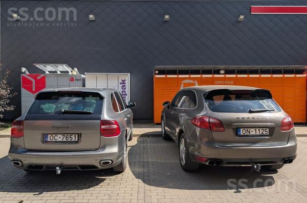 Pelēks Porsche Cayenne 2009 Rīga, ar dzinēja tilpumu 3.00 L un nobraukumu 295 tūkst. km par 8500 €, foto 4 vietnē AUTOMOTO.COM.LV