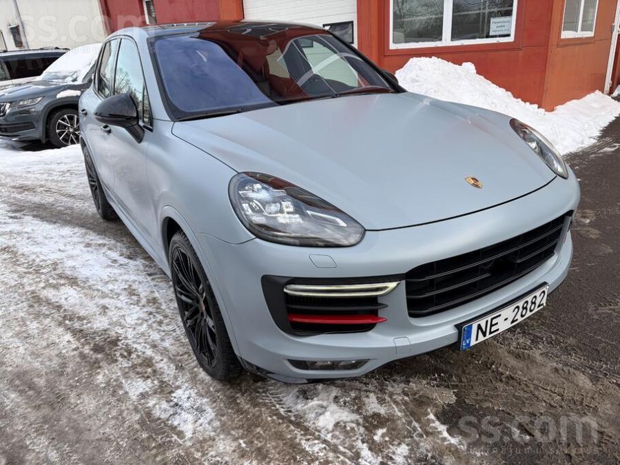 Серый Порше Каен 2015 в Рига, объемом двигателя 3.60 л и пробегом 134 тыс. км за 36600 €, фото 3 на AUTOMOTO.COM.LV