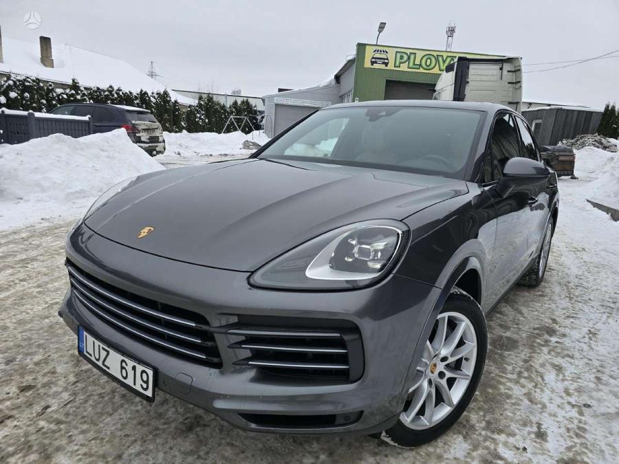 Pelēks Porsche Cayenne 2019 Utena, ar dzinēja tilpumu 2.89 L un nobraukumu 204 tūkst. km par 32900 €, foto 2 vietnē AUTOMOTO.COM.LV