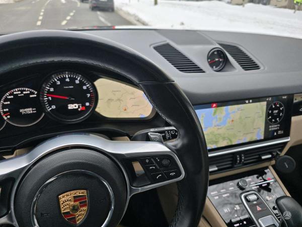 Pelēks Porsche Cayenne 2019 Utena, ar dzinēja tilpumu 2.89 L un nobraukumu 204 tūkst. km par 42500 €, foto 11 vietnē AUTOMOTO.COM.LV