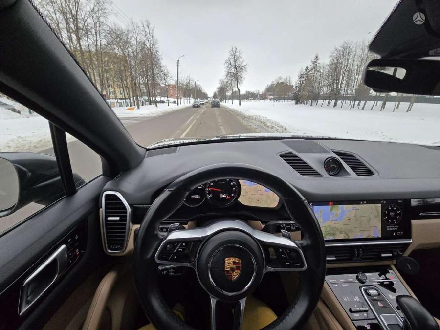 Pelēks Porsche Cayenne 2019 Utena, ar dzinēja tilpumu 2.89 L un nobraukumu 204 tūkst. km par 42500 €, foto 15 vietnē AUTOMOTO.COM.LV