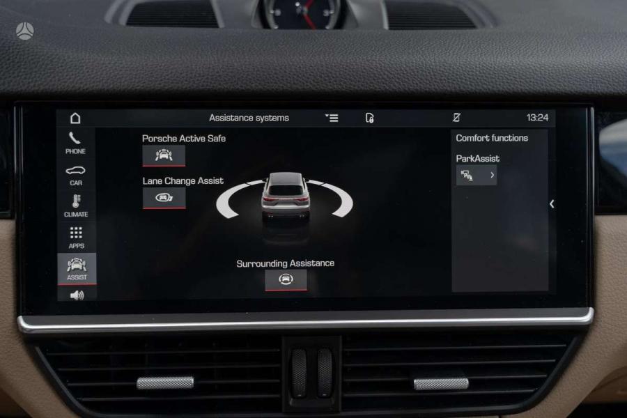 Pelēks Porsche Cayenne 2019 Viļņa, ar dzinēja tilpumu 3.00 L un nobraukumu 65 tūkst. km par 50990 €, foto 36 vietnē AUTOMOTO.COM.LV