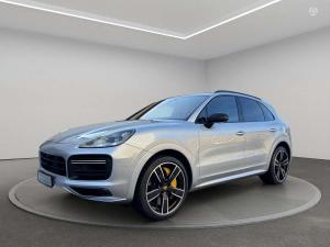 Grey Porsche Cayenne 2019 in Vilnius, with an engine capacity of 4.00 L and mileage of 130 thousand km for 54900 €, photo  on AUTOMOTO.COM.LV