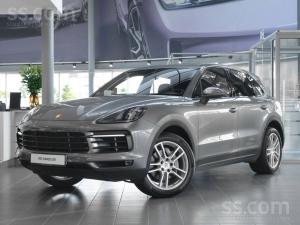 Grey Porsche Cayenne 2020 in Riga, with an engine capacity of 3.00 L and mileage of 153 thousand km for 44900 €, photo  on AUTOMOTO.COM.LV