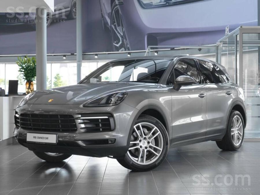 Pelēks Porsche Cayenne 2020 Rīga, ar dzinēja tilpumu 3.00 L un nobraukumu 153 tūkst. km par 44900 €, foto 1 vietnē AUTOMOTO.COM.LV