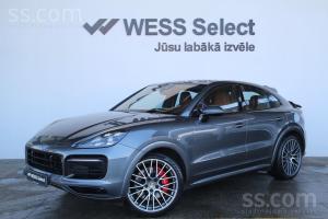 Grey Porsche Cayenne 2020 in Riga, with an engine capacity of 4.00 L and mileage of 121 thousand km for 63000 €, photo  on AUTOMOTO.COM.LV