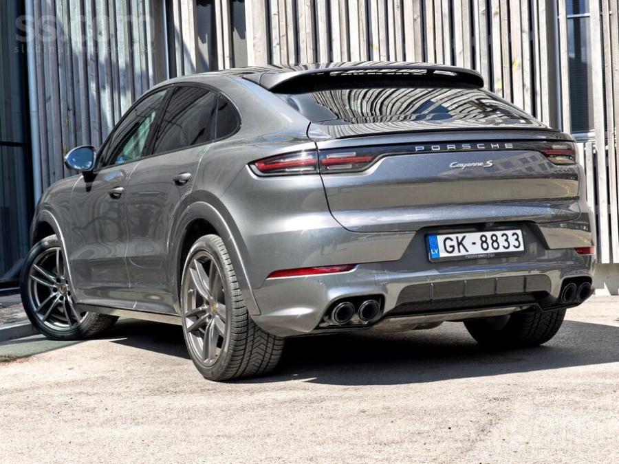 Pelēks Porsche Cayenne 2020 Rīga, ar dzinēja tilpumu 2.90 L un nobraukumu 80 tūkst. km par 63333 €, foto 5 vietnē AUTOMOTO.COM.LV