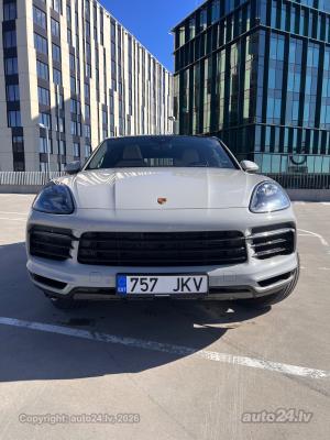 Grey Porsche Cayenne 2021 in Tallinn, with an engine capacity of 3.00 L and mileage of 92 thousand km for 67900 €, photo  on AUTOMOTO.COM.LV