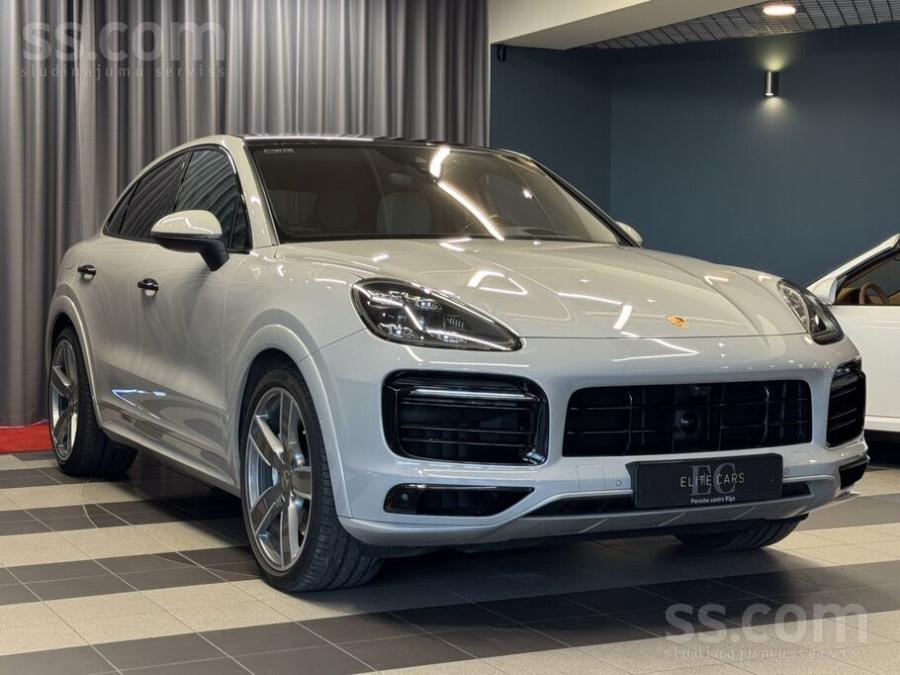 Grey Porsche Cayenne 2021 in Riga, with an engine capacity of 2.90 L and mileage of 83 thousand km for 69990 €, photo 4 on AUTOMOTO.COM.LV