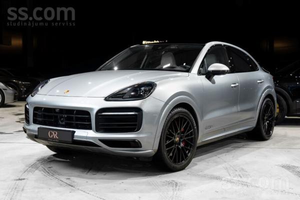 Grey Porsche Cayenne 2022 in Riga, with an engine capacity of 4.00 L and mileage of 35 thousand km for 84000 €, photo 1 on AUTOMOTO.COM.LV