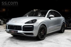 Pelēks Porsche Cayenne 2022 Rīga, ar dzinēja tilpumu 4.00 L un nobraukumu 35 tūkst. km par 84000 €, foto  vietnē AUTOMOTO.COM.LV