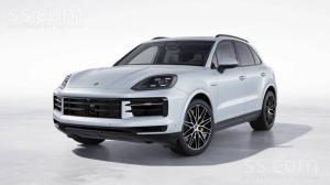 Grey Porsche Cayenne 2024 in Riga, with an engine capacity of 3.00 L and mileage of 14 thousand km for 98000 €, photo  on AUTOMOTO.COM.LV