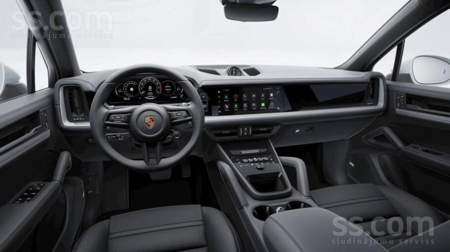 Grey Porsche Cayenne 2024 in Riga, with an engine capacity of 3.00 L and mileage of 14 thousand km for 98000 €, photo 10 on AUTOMOTO.COM.LV
