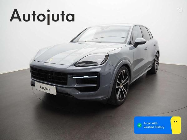 Grey Porsche Cayenne 2024 in Vilnius, with an engine capacity of 2.99 L and mileage of 63 thousand km for 99500 €, photo 1 on AUTOMOTO.COM.LV