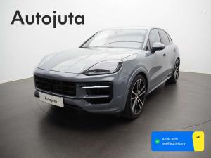 Pelēks Porsche Cayenne 2024 Viļņa, ar dzinēja tilpumu 2.99 L un nobraukumu 63 tūkst. km par 99500 €, foto  vietnē AUTOMOTO.COM.LV