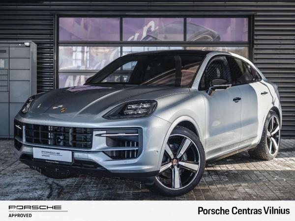 Grey Porsche Cayenne 2025 in Vilnius, with an engine capacity of 3.00 L and mileage of 2 thousand km for 132925 €, photo 1 on AUTOMOTO.COM.LV